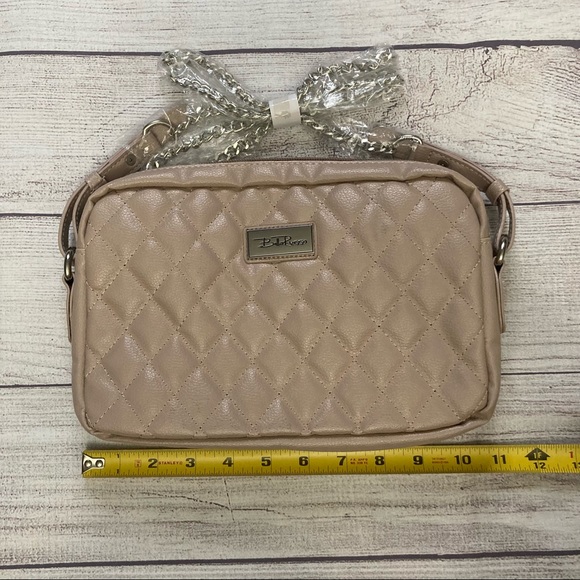 Bella Russo | Bags | Bella Russo Blush Nude Quilted Purse | Poshmark